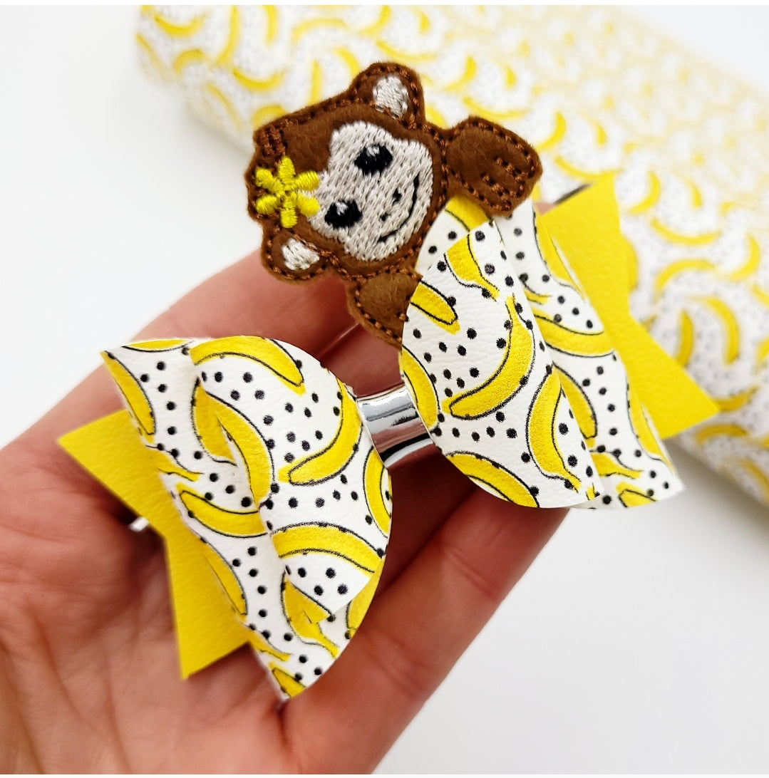 Monkey Peeka-Boo Loopy Loop – Leatherette Lane